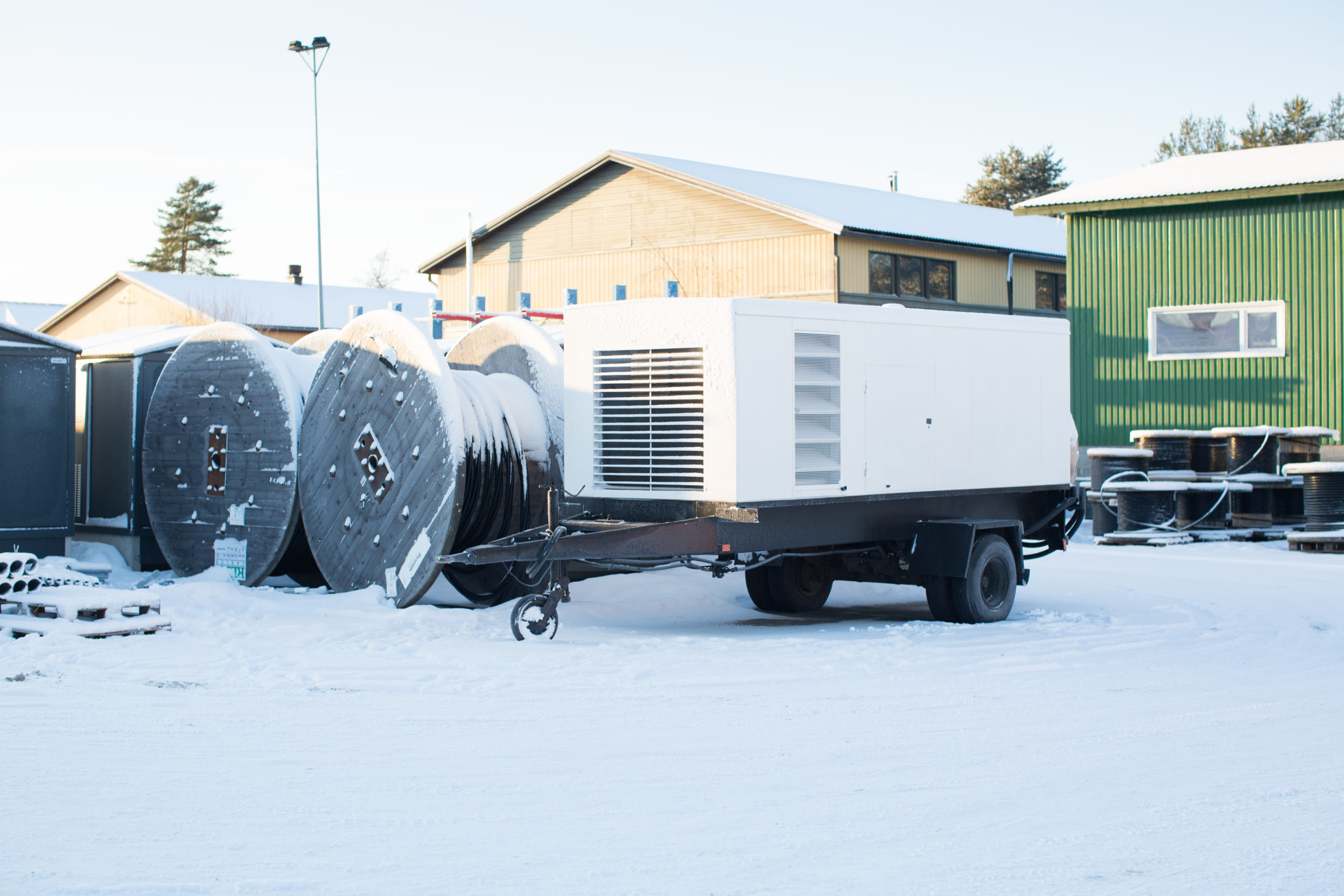 Kervo Energi och Borgå Energi skickar en generator till Ukraina som ...
